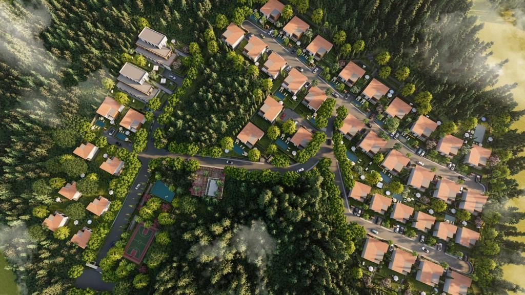 Green Field – Indoor and outdoor electrical installations, road infrastructure and supply, Villa ...