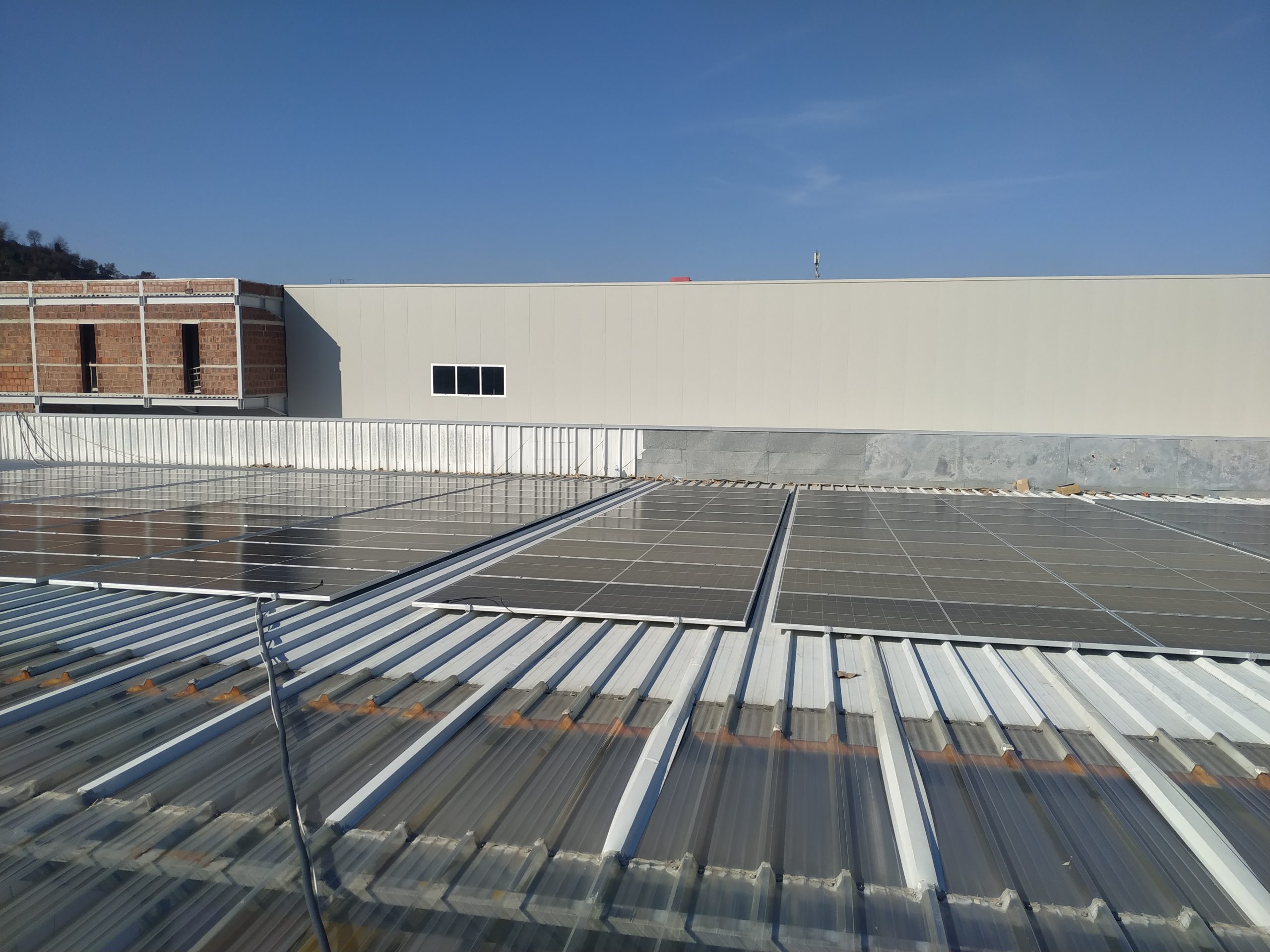 Opel Noshi 120 kW photovoltaic system - IFD Tech